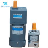 China Three phase Carton Machine Spare Parts 90W AC Gear Induction Motor for sale