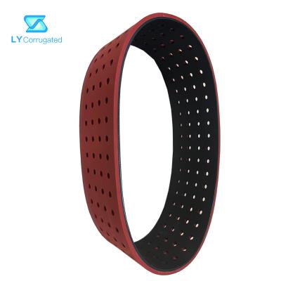 China SGS Carton Machine Spare Parts 6/7/8/9/10mm Corrugated Cardboard Carton Folder Gluer Conveyor Feeding Belt for sale