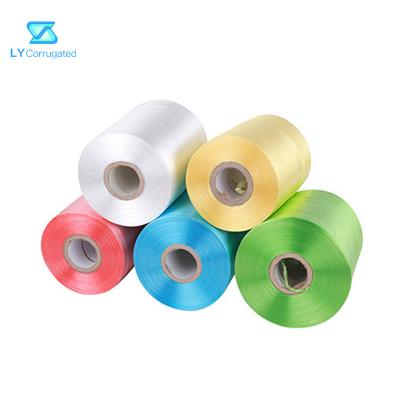 China 175MM Carton Machine Spare Parts Raw Material Polypropylene Tying Band PE Twine Rope Tape for sale