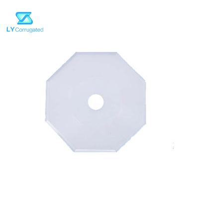 China Textile Cashmere Fabric Industrial Cutting Blade Octagonal 68x10x0.6mm Ceramic Knife for sale