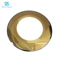 China Gold Coating Tungsten Carbide Corrugated Board Cutter 240x32x1.2 Circular Blade for sale