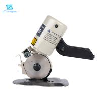 China Handheld Electric Fabric Shear Cloth Cutting Machine Rotary Blade Knife Cutter for sale