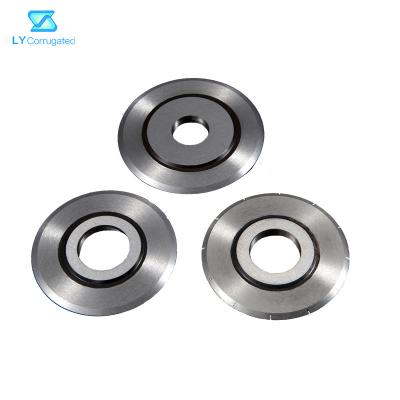 China HSS Rotary Circular Paper Film Leather Slitting Blade 200*63*25 for sale