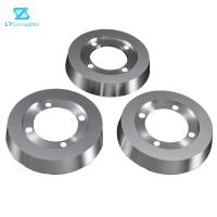 China Single Double Layer Industrial Cutting Blade Carbon Steel Carbide Fabric Circular Knife for sale