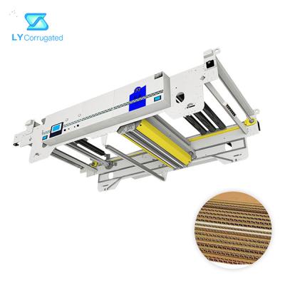 China Single Head Corrugated Paperboard Production Line 300m/Min Speed for sale