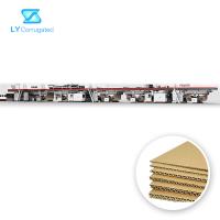 China WPA Corrugated Cardboard Machine , 3 Ply Corrugated Carton Production Line for sale