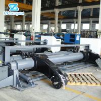 China 1400mm Corrugated Carton Box Making Machine , Hydraulic Mill Roll Stand for sale