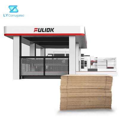 China 1800mm Corrugated Cardboard Machine Box Production Line Equipment Dry End Stacker for sale