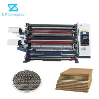 China 3 5 7 Ply Corrugated Cardboard Machine Grinded Glue Applying Box Maker Equipment for sale