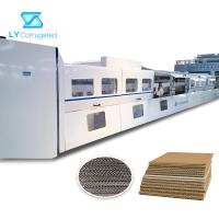 China ISO Corrugated Cardboard Making Machine PLC Control Double Facer for sale