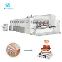 China TUV Flexo Printer Slotter Machine Two Color 5000KG For Carton Box Packing Box for sale
