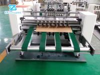 China Clapboard Corrugated Box Slotting Machine 45mm Slotting Distance 7mm Width for sale