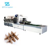 China Clapboard Carton Box Machine , 70mm-250mm corrugated partition assembler machine for sale