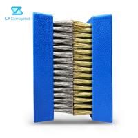 China 16mm Length  Flexo Printing Machine Parts , ISO Copper Wire Brush for sale