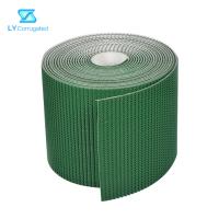 China 4.5mm Corrugation Machine Parts , 2 Ply Green Pvc Conveyor Belt for sale