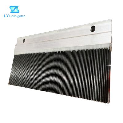 China Corrugated Machine Cardboard Supporting Carbon Steel Comb For Slitter Scorer for sale