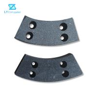 China 15mm Corrugated Machine Spare Parts , Trapezoid  Disc Brake Pads for sale