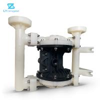 China Plastic Shell Pneumatic Diaphragm Pump Glue Pump 10mm Grain Diameter for sale
