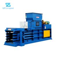 China Recyclable Carton Packing Machine , 400-500kg/M3 Automatic Horizontal Baler for sale