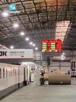 China Steam Heating Corrugated Board Processing Line Long Service Life 5ply 200m / Min for sale