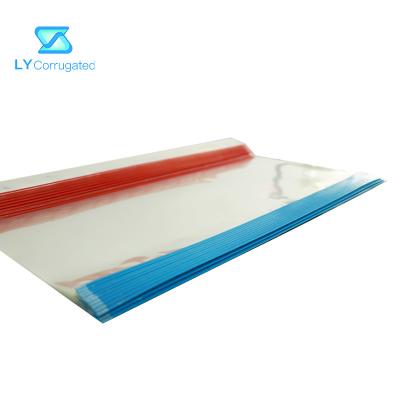 China 0.175mm 0.188mm Thickness Flexo Printing Machine Parts Pet Shrink Film With Strip for sale