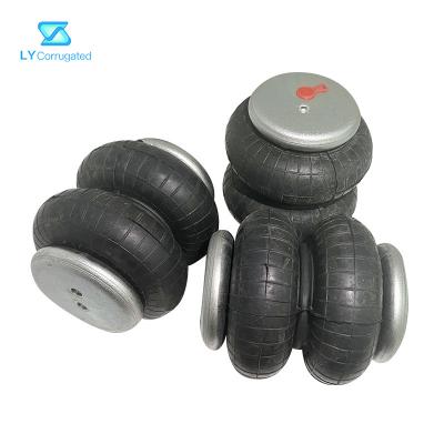 China 90mm Diameter Corrugated Machine Spare Parts Double Convoluted Rubber Air Mattress Spring for sale