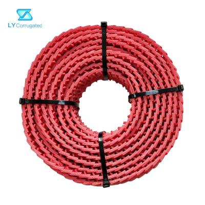 China Power Conveyor PU Twist Belt Packaging Industrial 10/13/17/22mm Width for sale