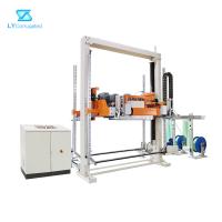 China 9/12/15mm PP Belt Pallet Strapping Wrapping Machine For Corrugator Carton for sale