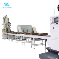 China Intelligent Stacking Palletizer Arm Robot System For Corrugated Carton Box for sale
