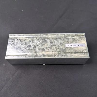 China 3/4/6Meters Metal Stud Partition System Silver Light Steel Keel For Strong And Durable Structures for sale