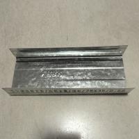 China 0.6mm Thickness Metal Frame Stud Partitions Galvanized Steel Keel for sale