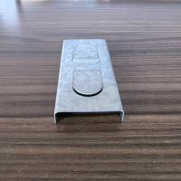 China Polished Light Steel Keel Accessories / Light Steel Keel Joint High Durability for sale