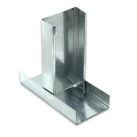 China Long Lasting Metal Stud Partition Wall Galvanized Or Painted Light Steel Keel Customizable Length for sale