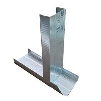 China High Strength Galvanized Metal Framing Track 0.6mm Thickness & Corrosion Resistant for sale