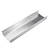China Customized Ceiling Profile Steel Metal Furring Channel C Stud U Track For Suspended Ceiling Grid for sale