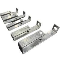 China 0.20/0.3/0.35/0.4/0.5/0.6mm Galvanized Light Steel Keel Horizontal Support Bracket 50 Parts For Horizontal Installation for sale