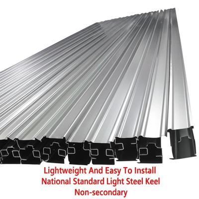 China 1-5/8 Inch X 10 Feet Drywall Partition Stud Track with 1 Hour Fire Rating and Up To 200 Lbs Load Capacity for sale