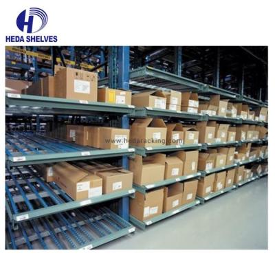 China 500kg Layer Carton Flow Racking System Carton Flow Rollers for sale