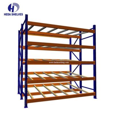 China Carton Flow Pallet Racking System  Auto Slides Smoothly for sale