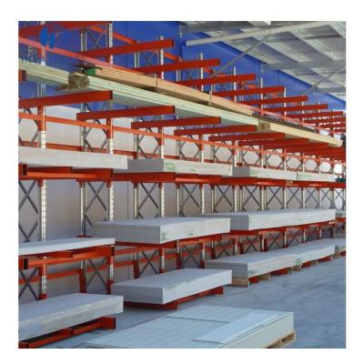 China Turnkey Industrial Cantilever Racks Pipes Storage Lumber for sale