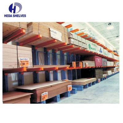 China Floor Pallet Rack Cantilever Arm 500kg/Level Q235B Steel for sale