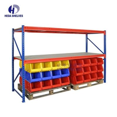 China 300kg Layer Heavy Duty Rack Shelves Storage Rack Light Duty Pallet Racking for sale