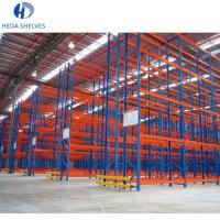 China Industrial Warehouse Storage Racks Manufacturers Heavy Duty Commercial Shelving for sale