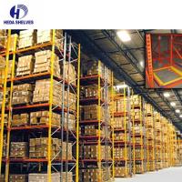China Industrial Warehouse Storage Racks Manufacturers Heavy Duty Commercial Shelving for sale