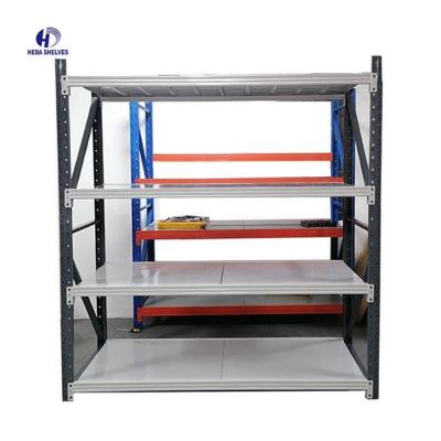 China 2 Tier Heavy Duty Rack Medium Duty Pallet Racking for sale