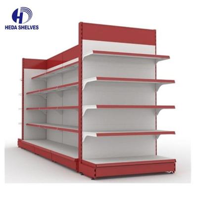China Heavy Duty Display Shelves Supermarket Storage Racks 900/1200mm for sale