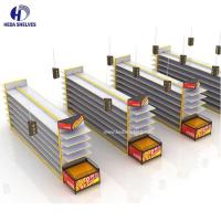 China Heavy Duty Display Shelves Supermarket Storage Racks 900/1200mm for sale