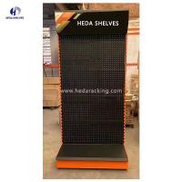 China Countertop Floor Standing Pegboard Spinner Rack Display Metal for sale