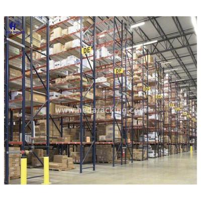 China 4 Tier 5 Shelf  Heavy Duty Rack Collapse Heavy Duty Shelving System for sale