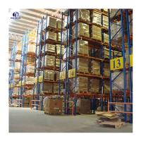 China 10 Ft  12 Foot Warehouse Storage Pallet Racking 840mm 600mm Wide for sale